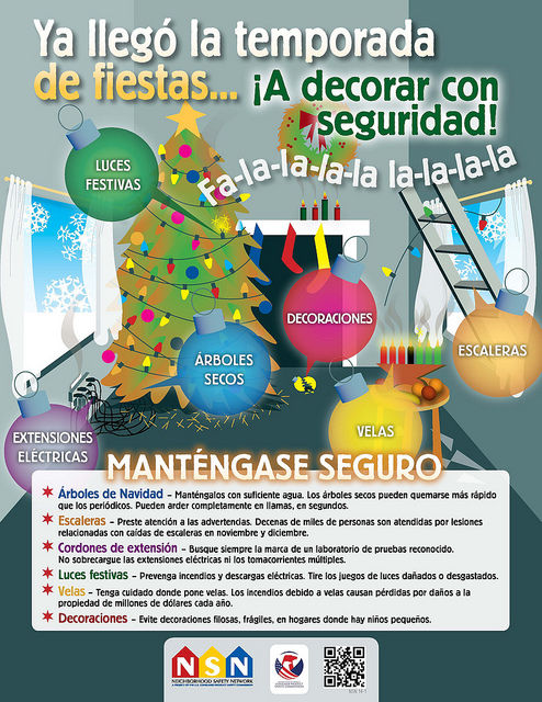 ¡A decorar con seguridad! Llegó la temporada de fiestas navideñas - El ...