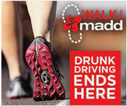 MADD Kern patrocina 9a caminata Walk Like MADD